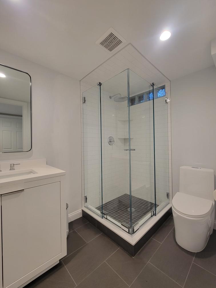 Vanquet® Frameless Sliding Enclosure | Mr. Shower Door